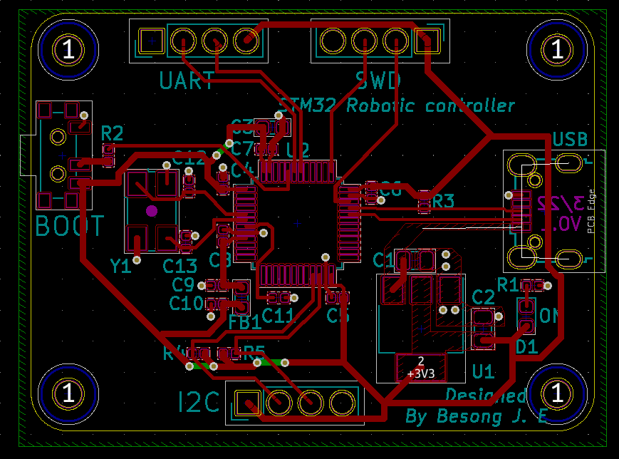 STM32 Robotic Controller Hardware | STM32-Robotic-Controller-Hardware